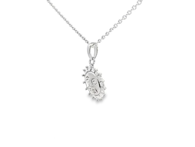 Silver Pendant SUN
